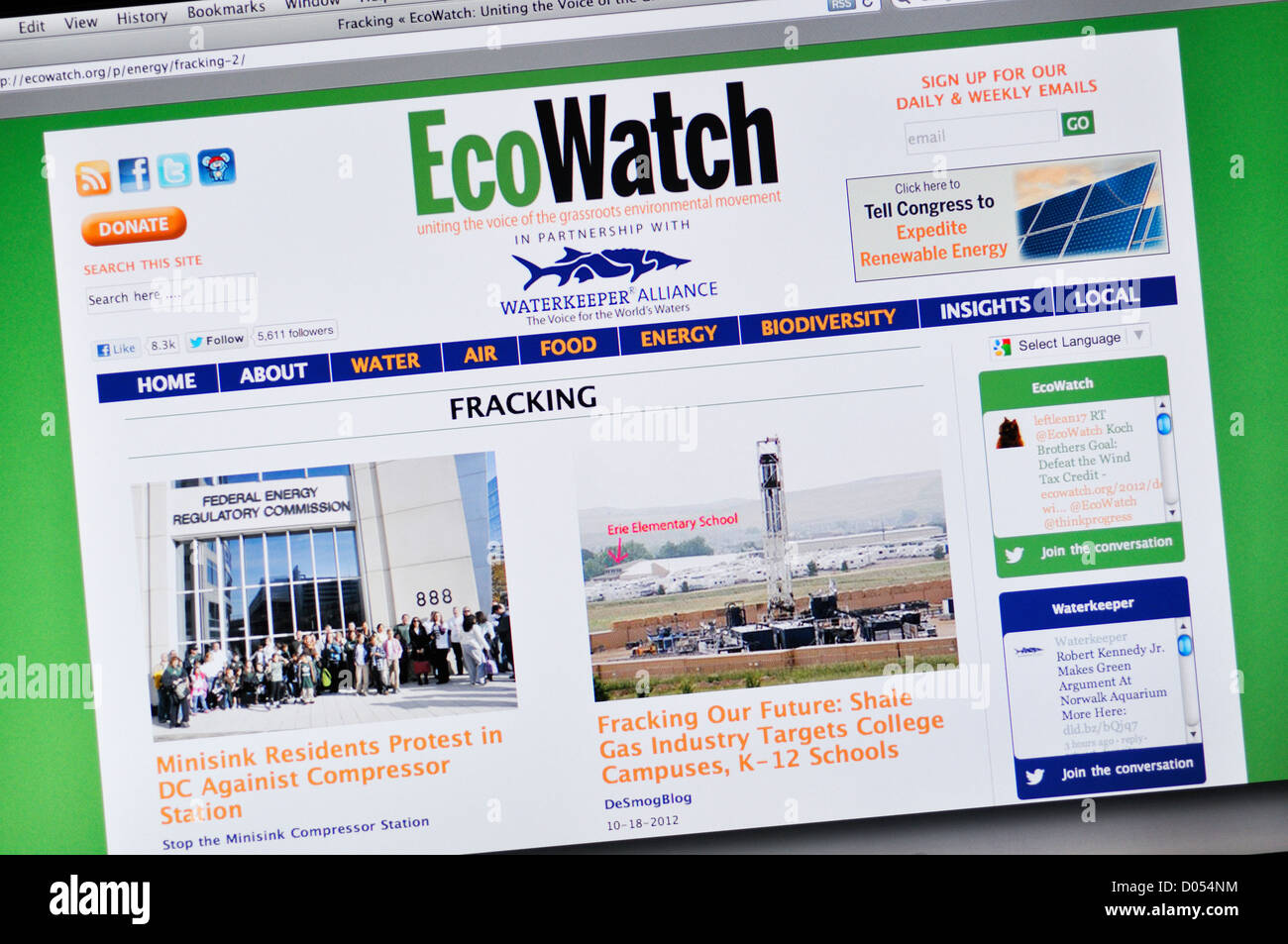 Ecowatch hi-res stock photography and images - Alamy