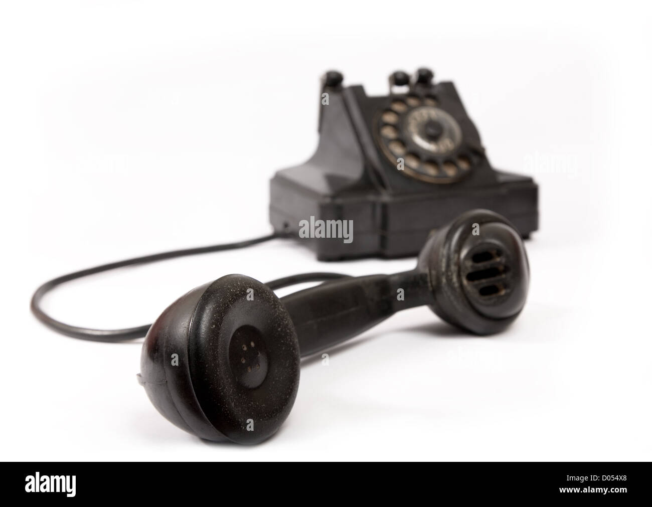 Old phone off the hook hi-res stock photography and images - Alamy