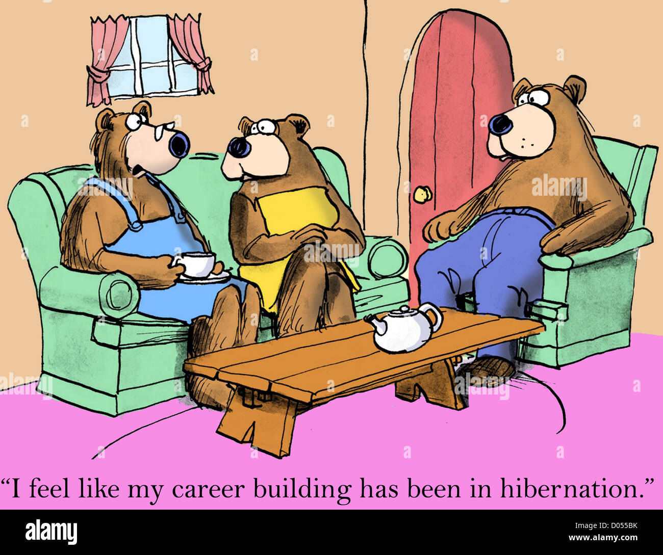 Hibernation cartoon hi-res stock photography and images - Alamy