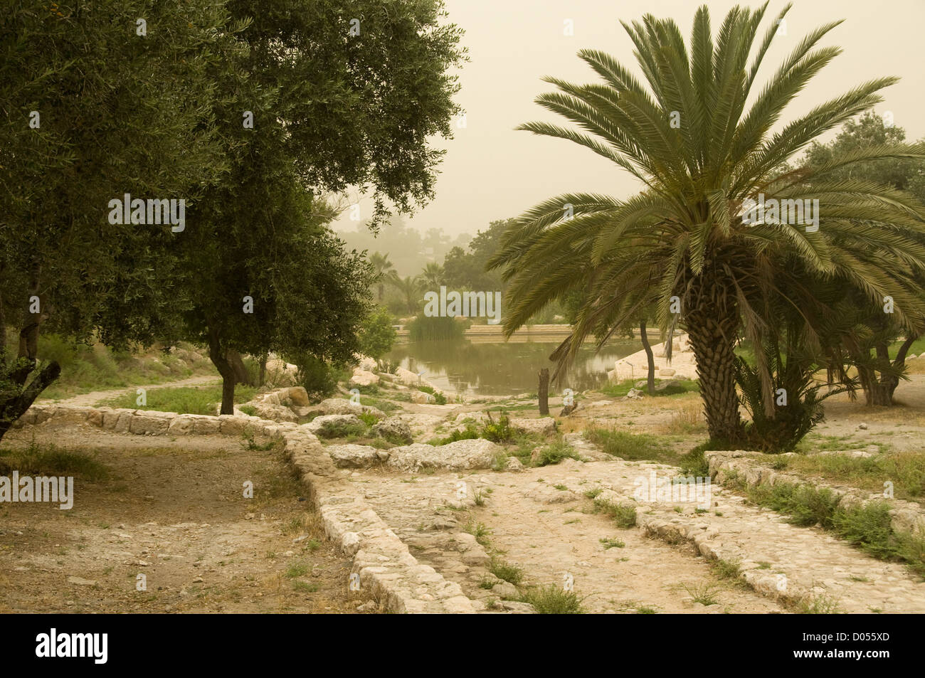 emmaus the place jesus walked Stock Photo - Alamy