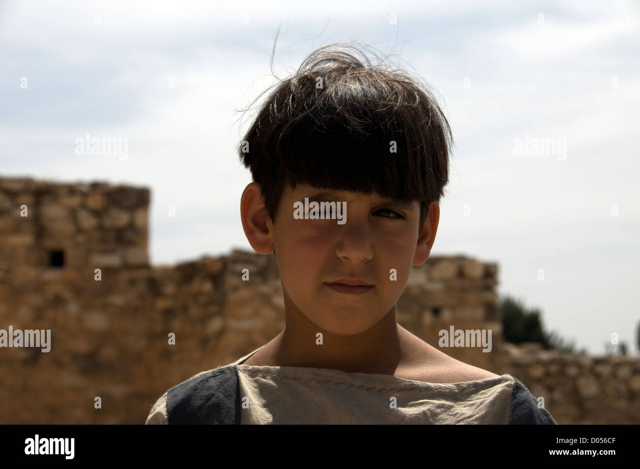 young boy looking in the camera Stock Photo - Alamy