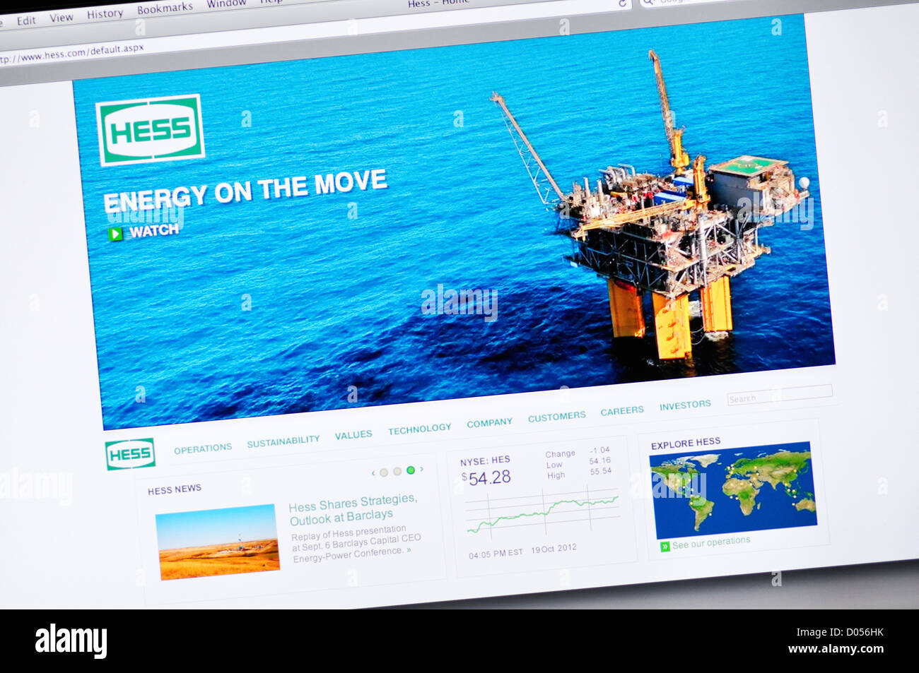 Hess gas hi-res stock photography and images - Alamy