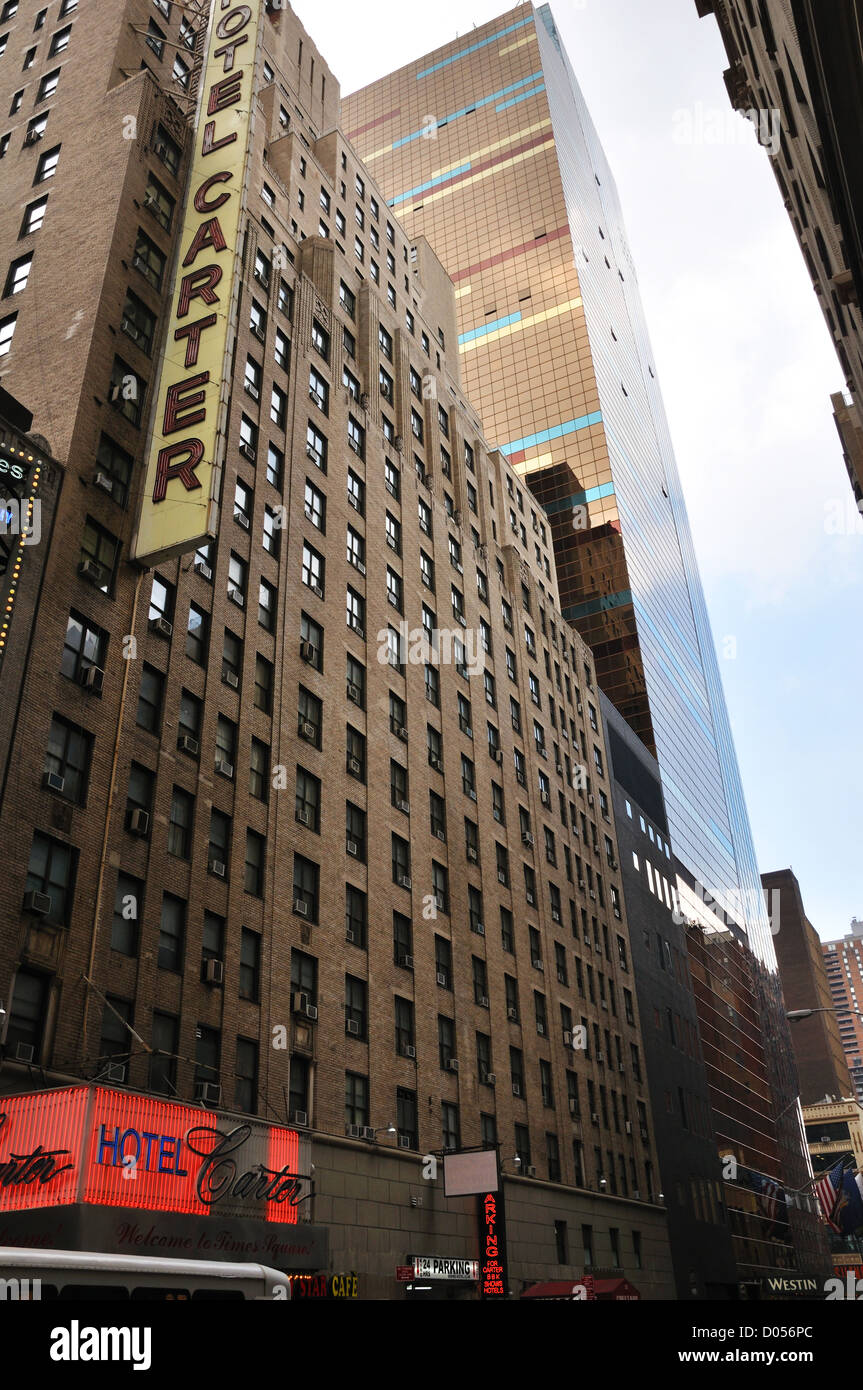 Carter hotel, New York, USA Stock Photo - Alamy
