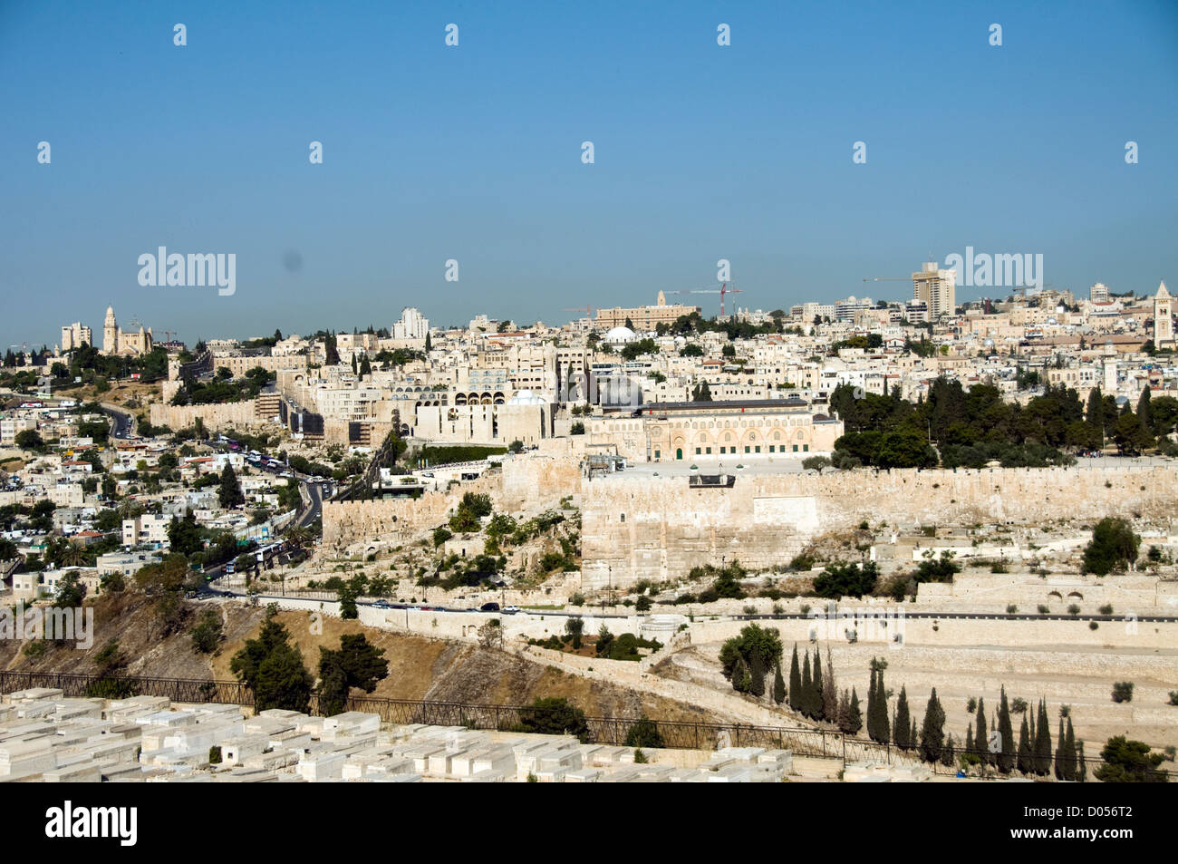 Jerusalem skyline hi-res stock photography and images - Alamy