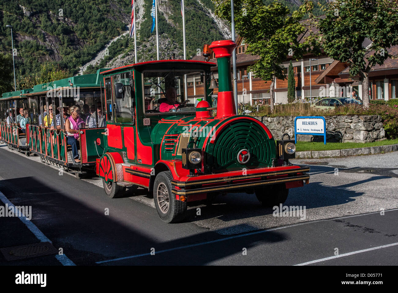 Land train transport hi-res stock photography and images - Alamy
