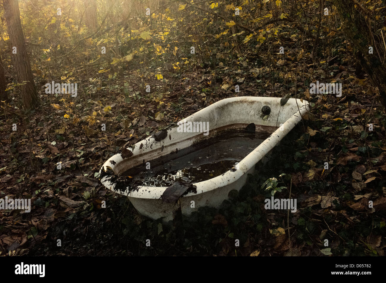Old bath tub Weingarten Baden-Wuerttemberg Germany Stock Photo - Alamy