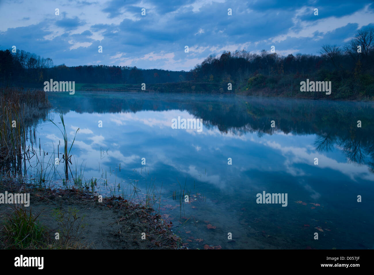 Very Early Sunrise Stock Photo - Alamy