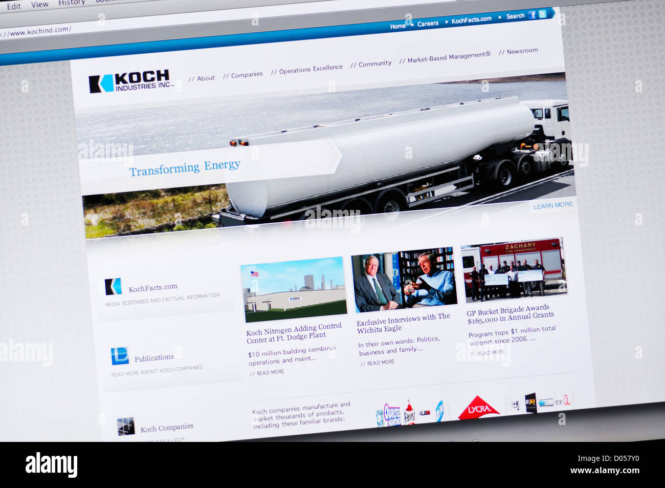 Koch industries hi-res stock photography and images - Alamy