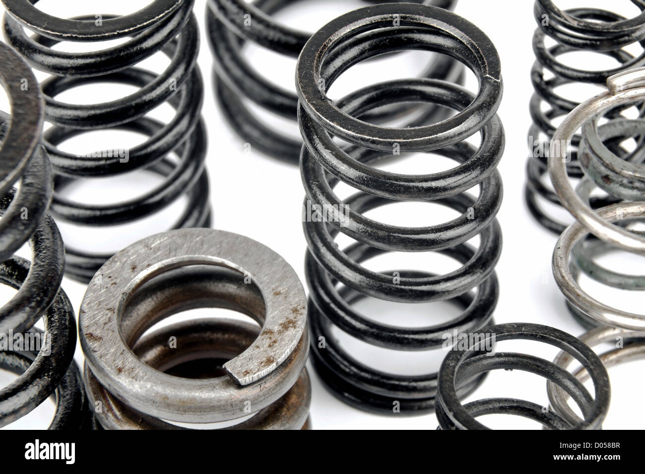 Coil helical spring helix hi-res stock photography and images - Alamy