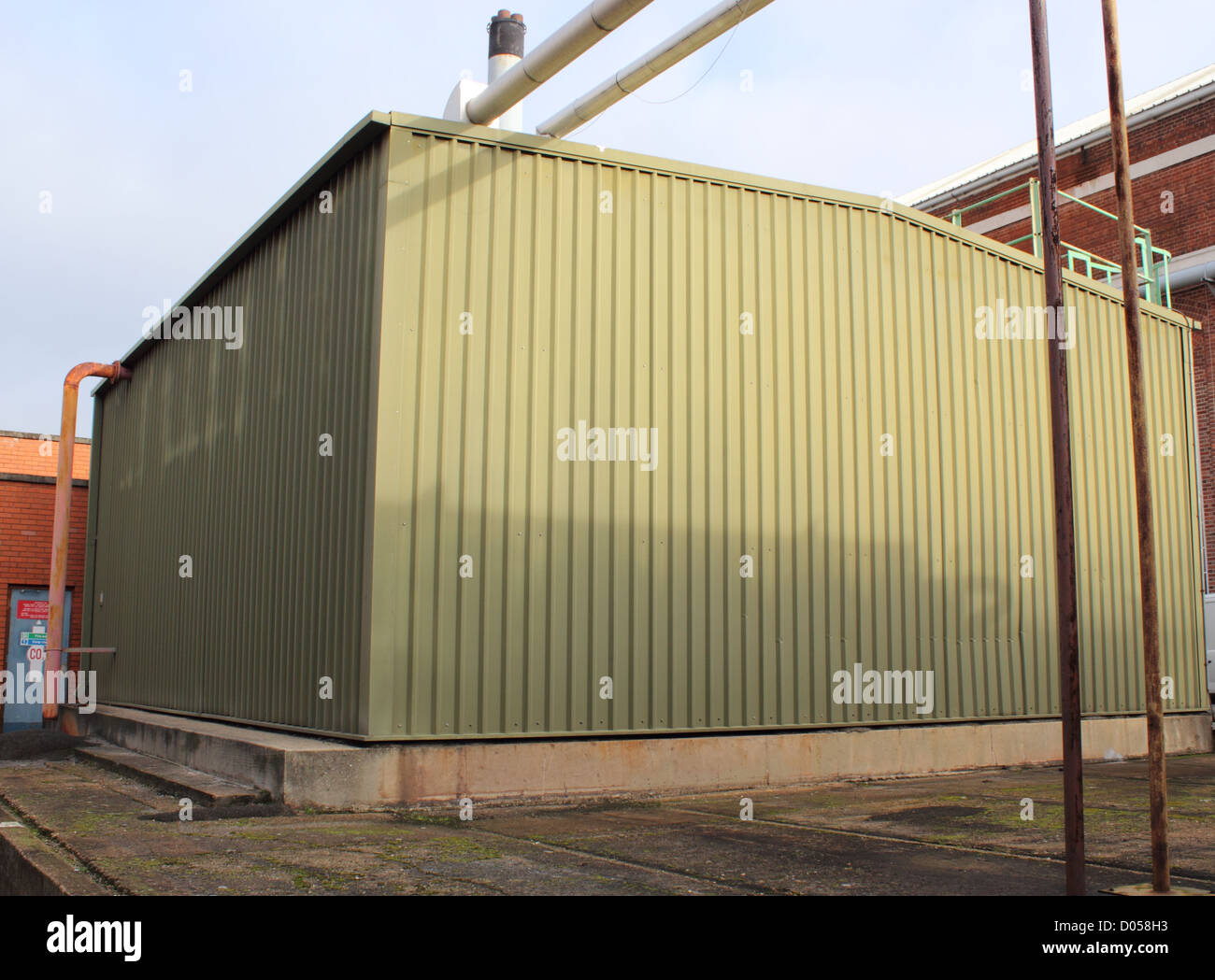 Condensate return feed water storage tank Stock Photo - Alamy