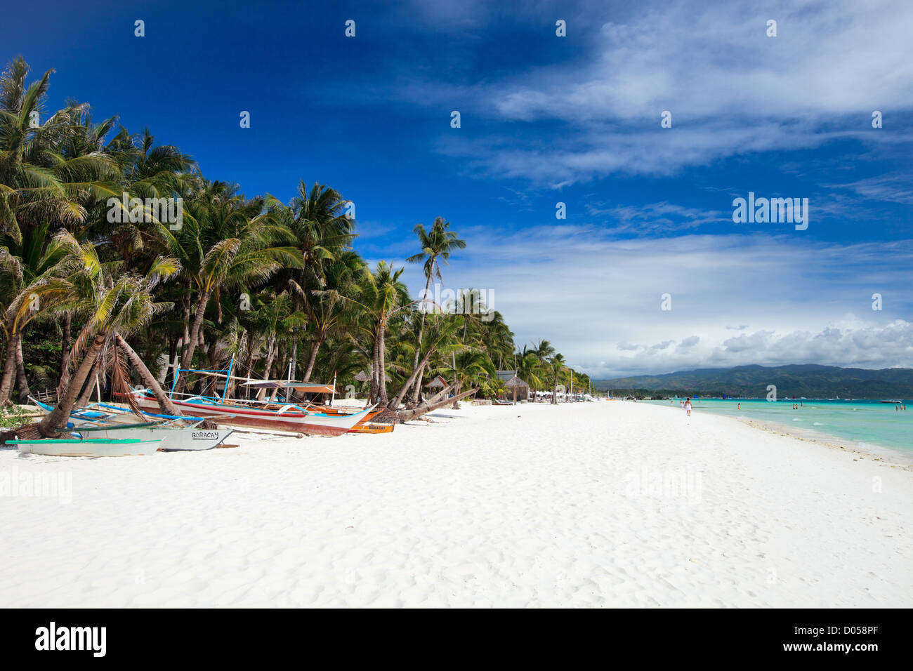 Landscape of beautiful beach Stock Photo - Alamy