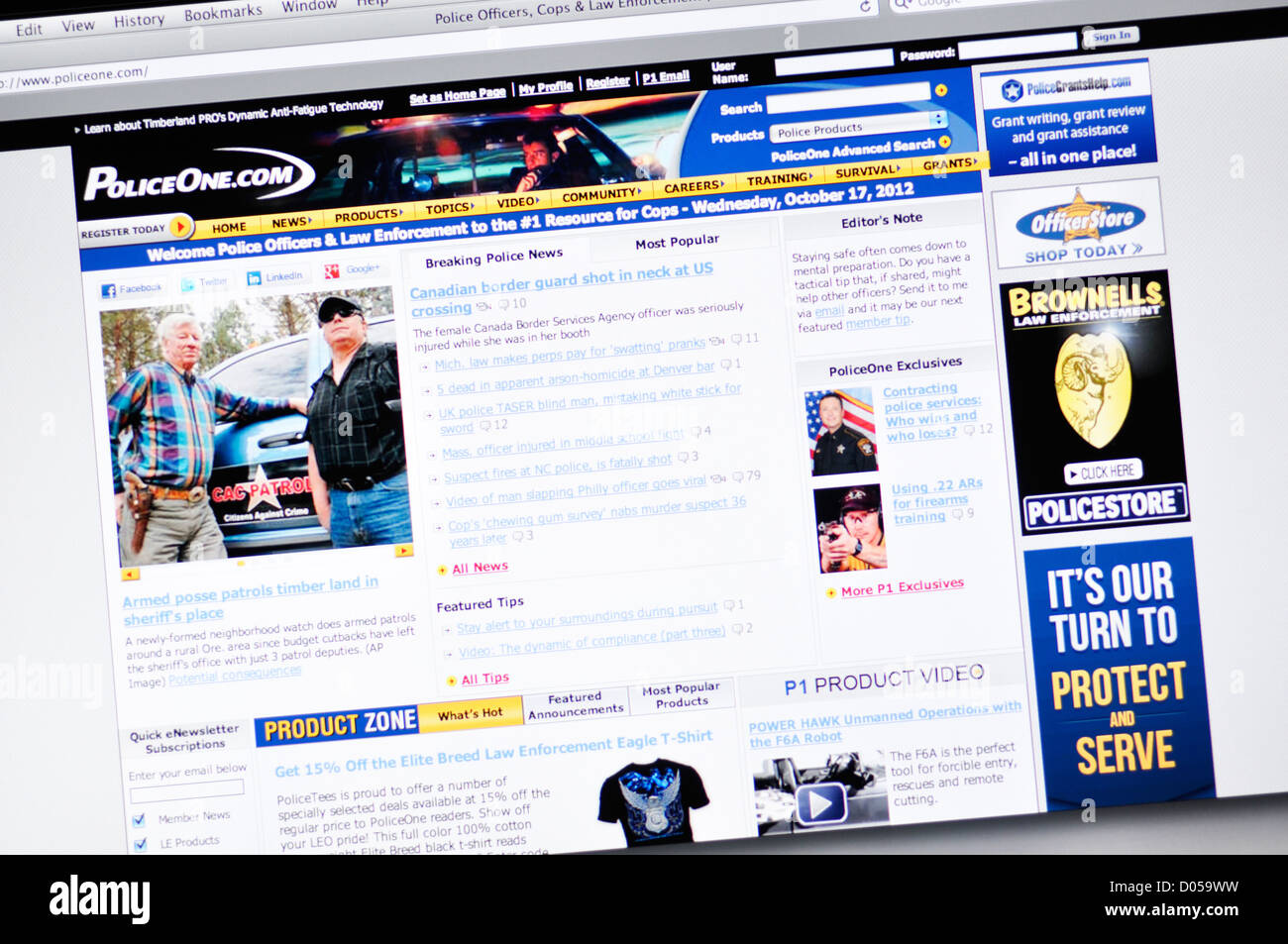 Policeone hi-res stock photography and images - Alamy