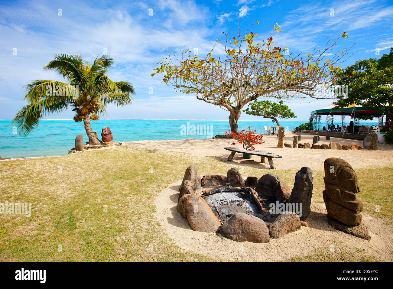 Tahiti moorea beach hi-res stock photography and images - Alamy