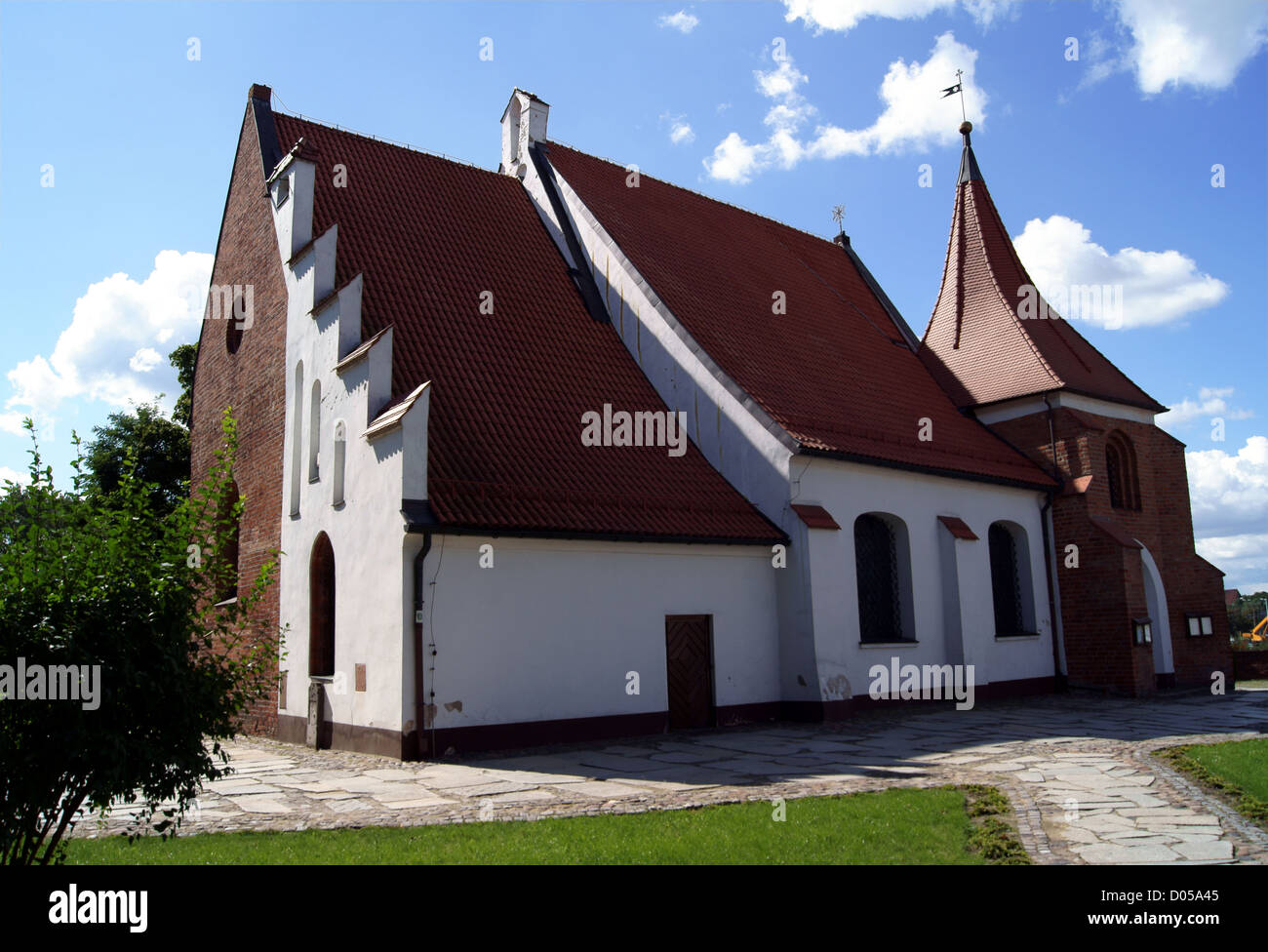 gothic church in Poznan, Poland Stock Photo - Alamy