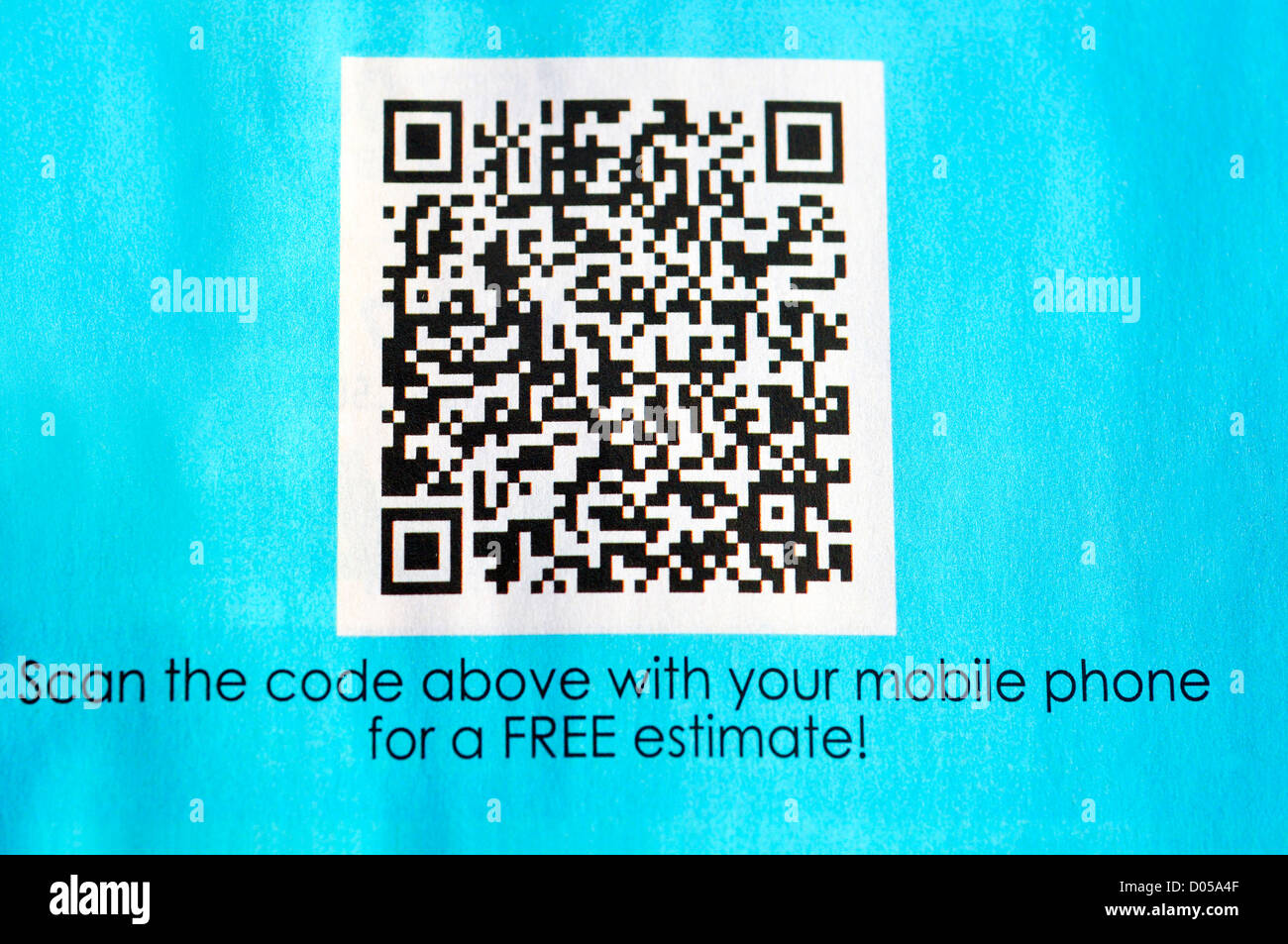 QR Quick Response code Stock Photo - Alamy