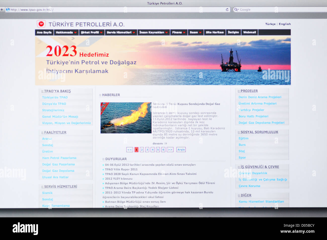 Turkish oil company hi-res stock photography and images - Alamy