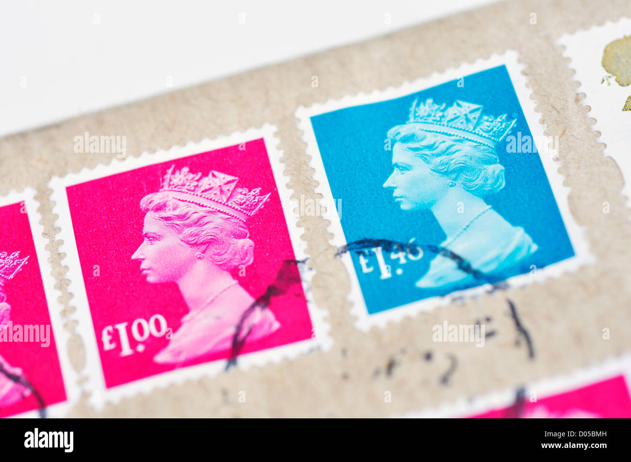 Queen elizabeth ii postage stamps hi-res stock photography and images ...