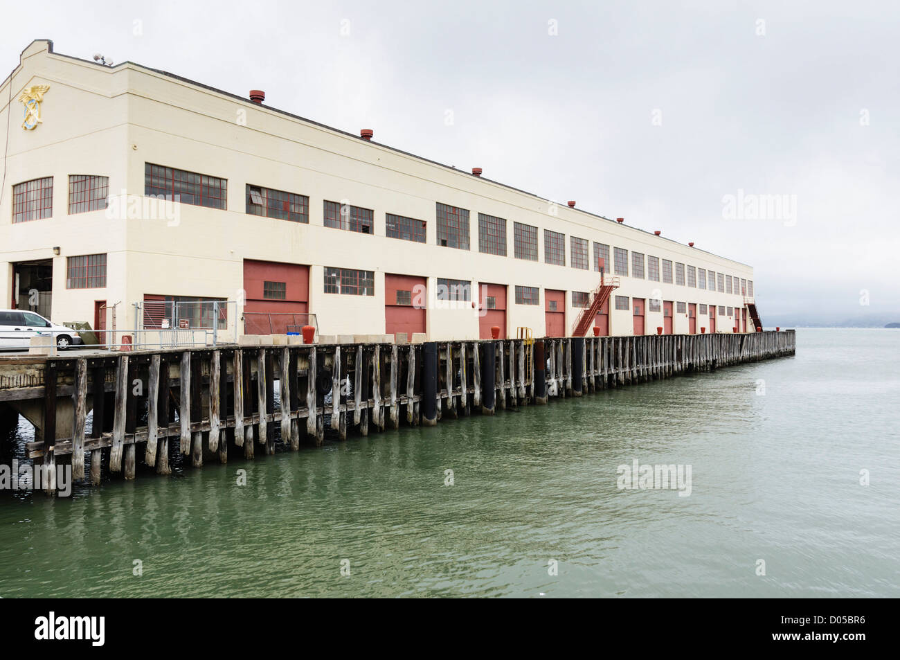 San Francisco - Fort Mason, former naval barracks and base now marina ...