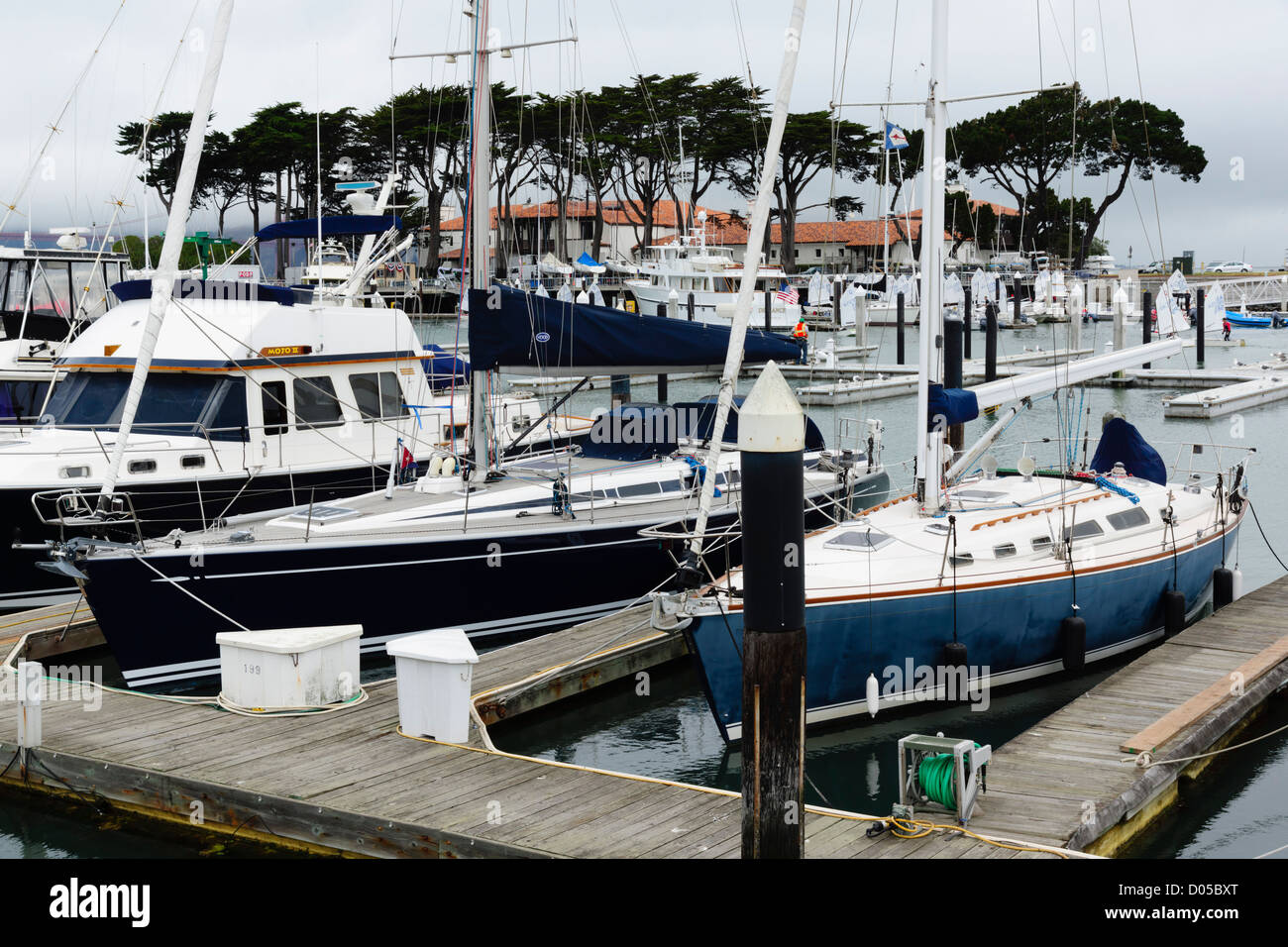San Francisco - St Francis Yacht Club, Marina Drive Stock Photo - Alamy