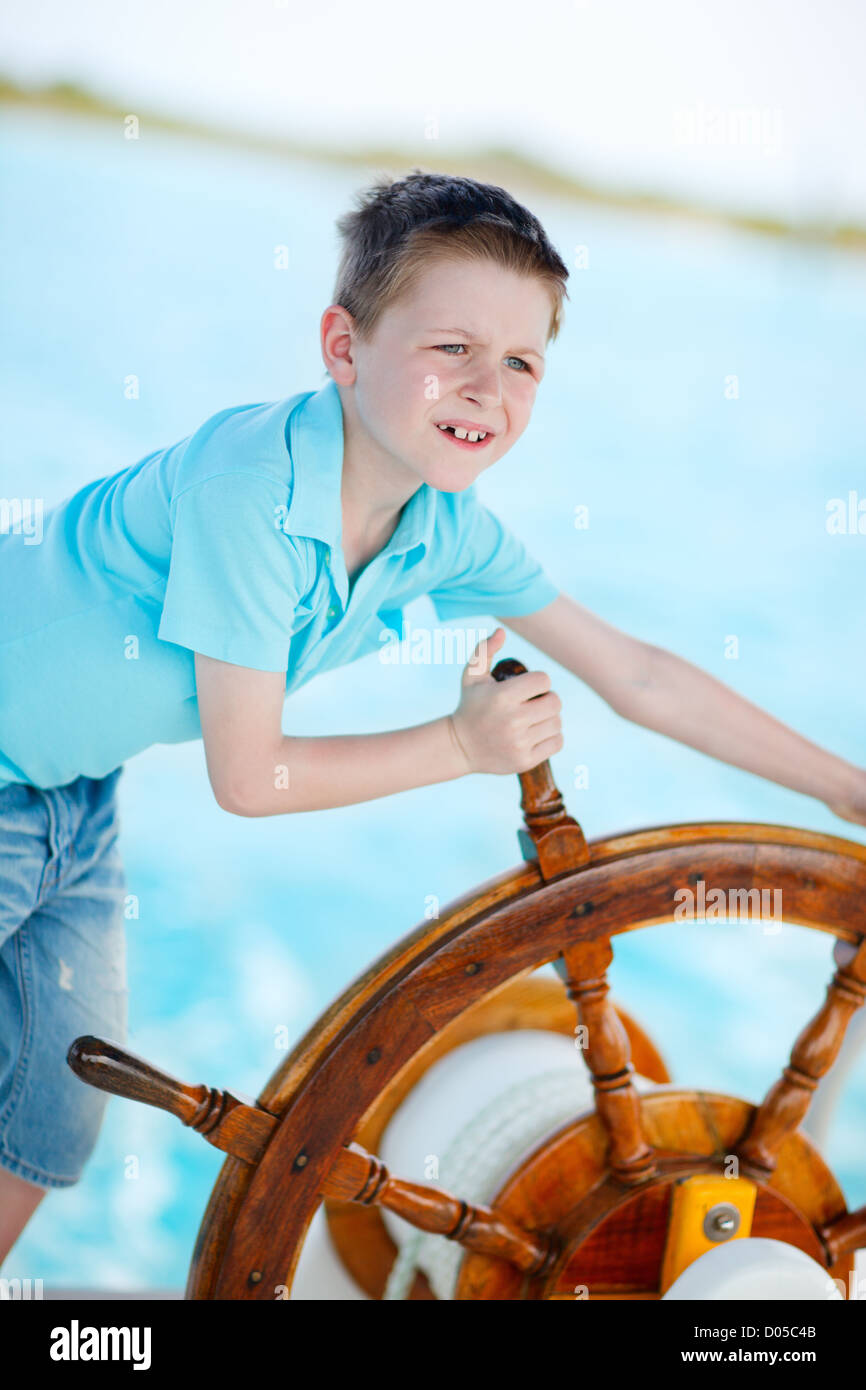 Boat boy hi-res stock photography and images - Alamy