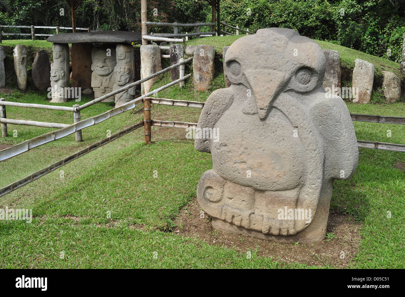 San Agustin Colombia A Forest Of Statues In San Agustin, Colombia