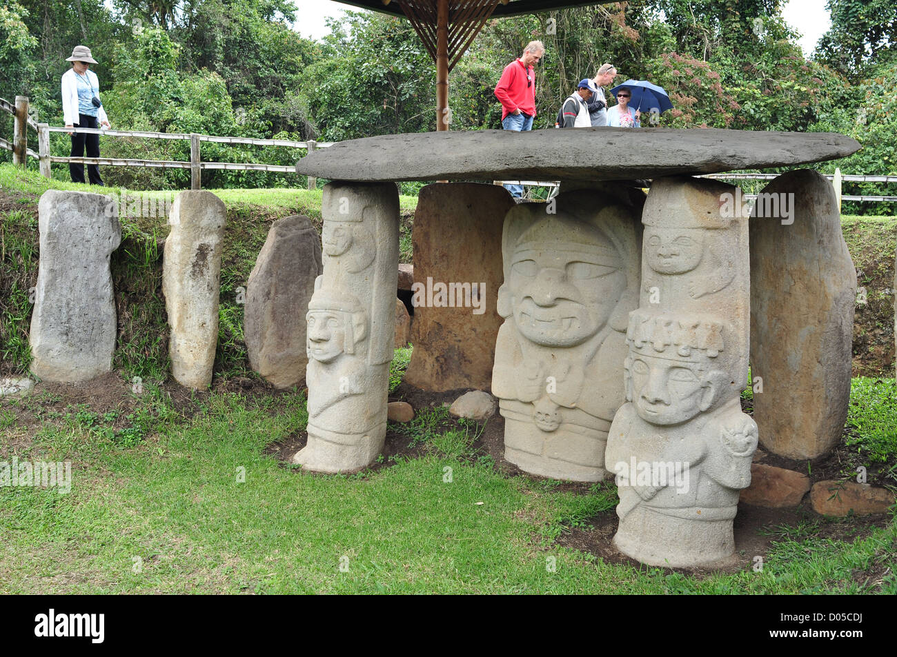 Archaeological Park in San Agustin. Department of Huila. COLOMBIA Stock ...