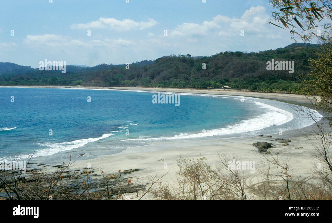Beach, Playa Carrillo, Guanacaste, Costa Rica Stock Photo - Alamy