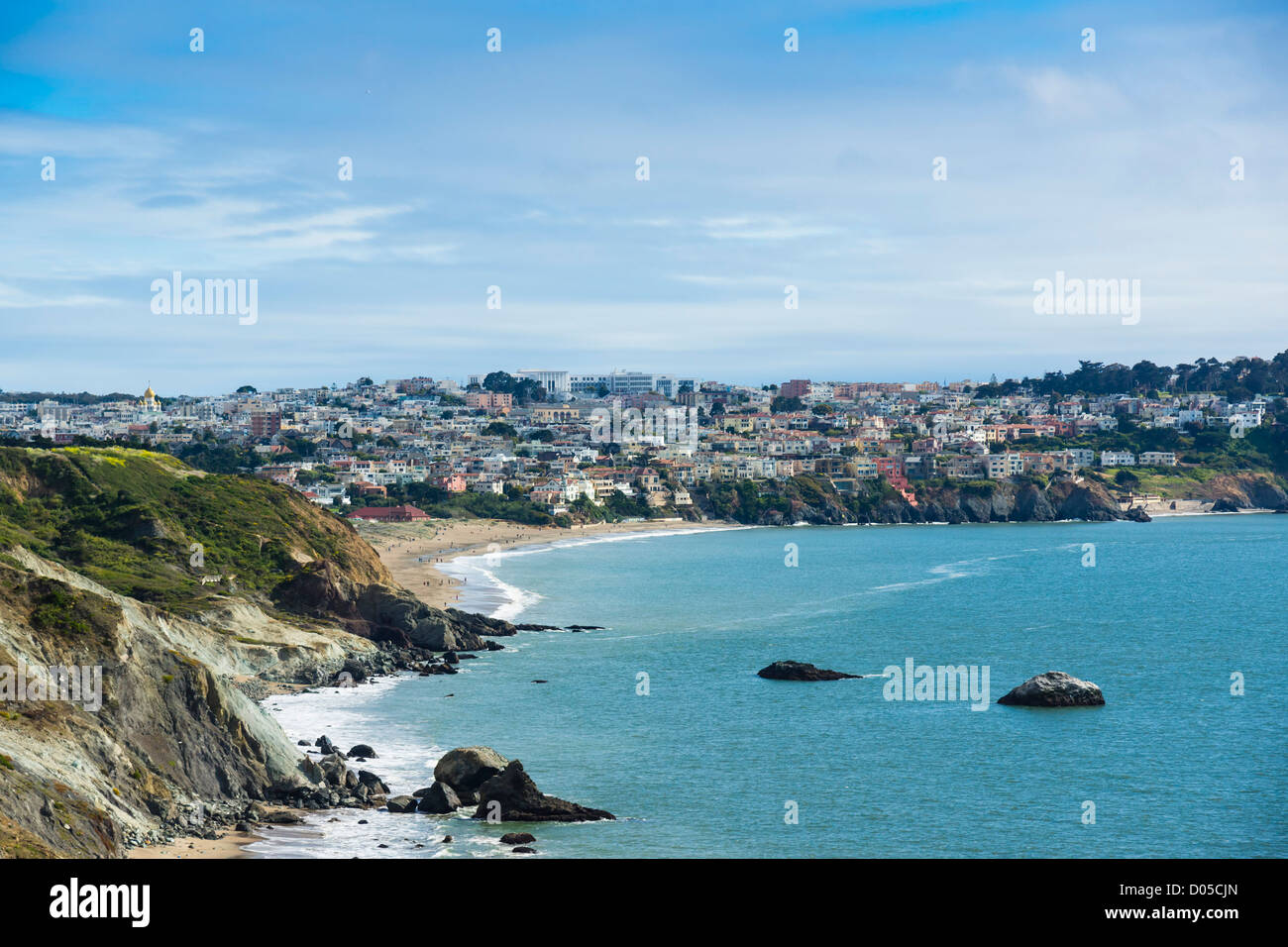 San Francisco - Sea Cliff and Richmond districts Stock Photo - Alamy