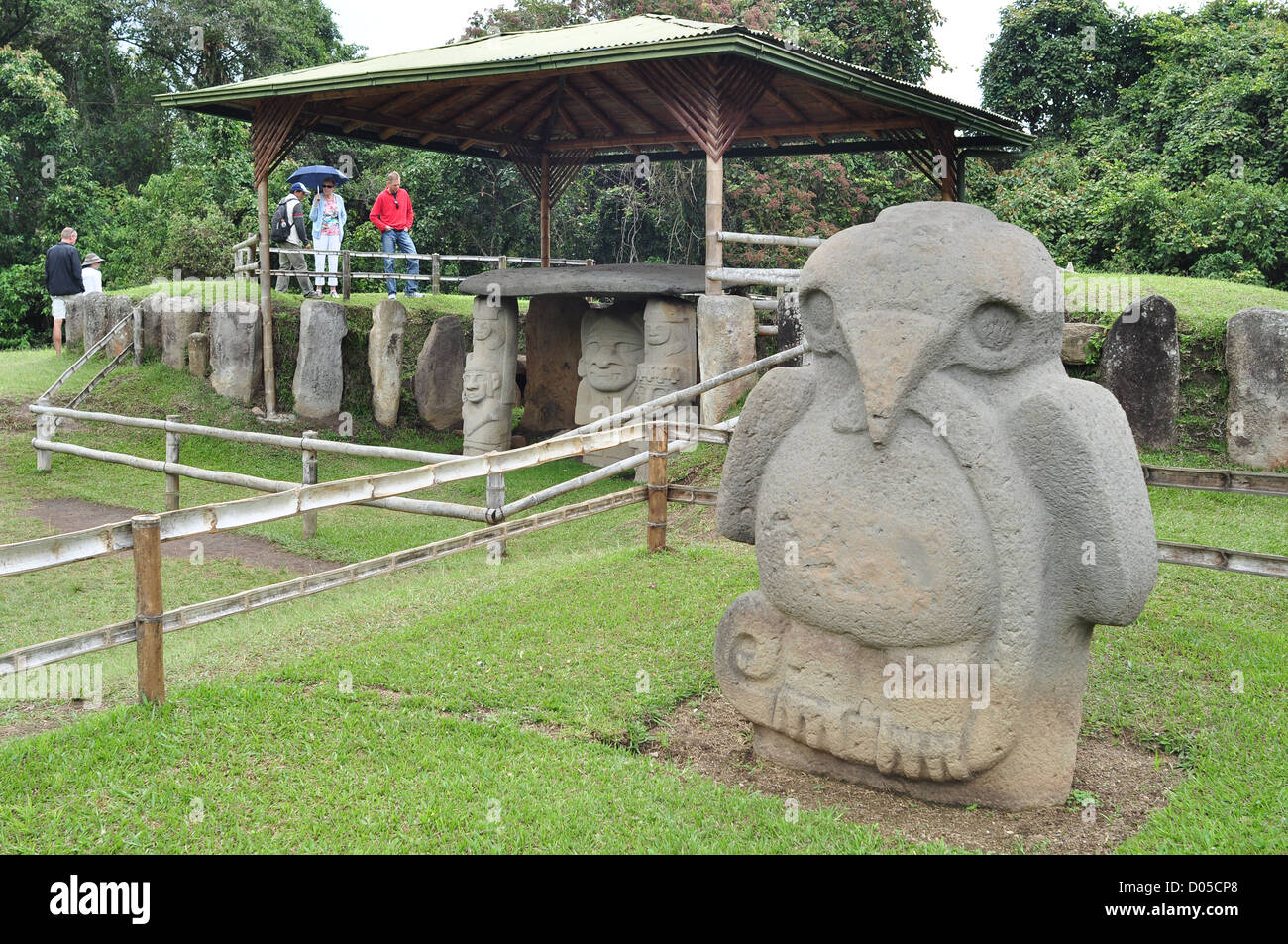 Archaeological Park in San Agustin. Department of Huila. COLOMBIA Stock ...