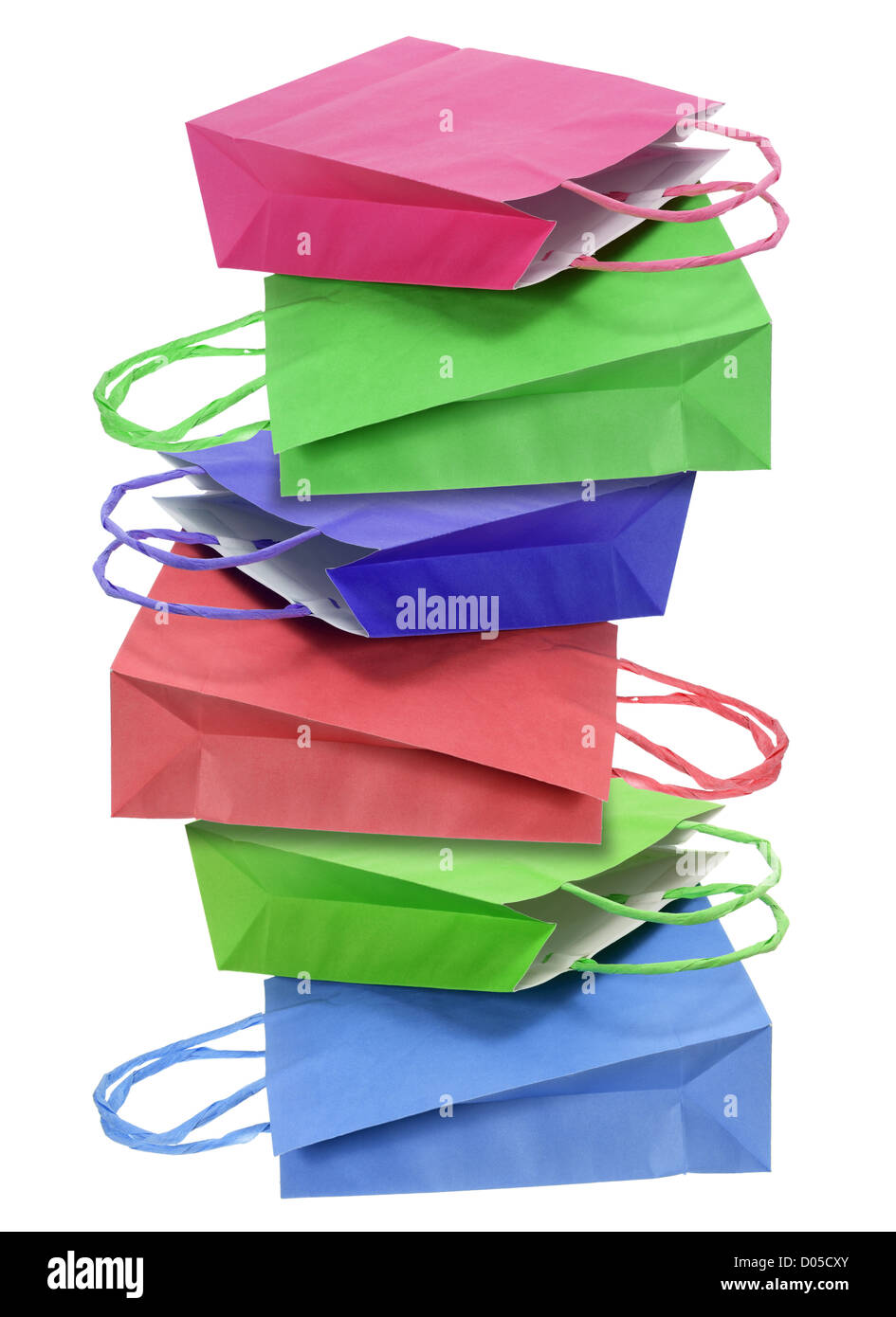 Stack paper bags hi-res stock photography and images - Alamy