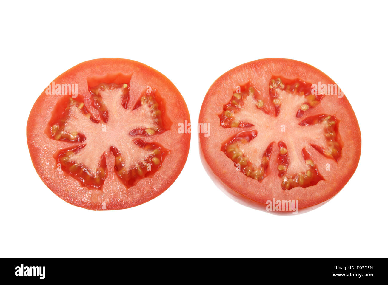 Slices of Tomato Stock Photo - Alamy