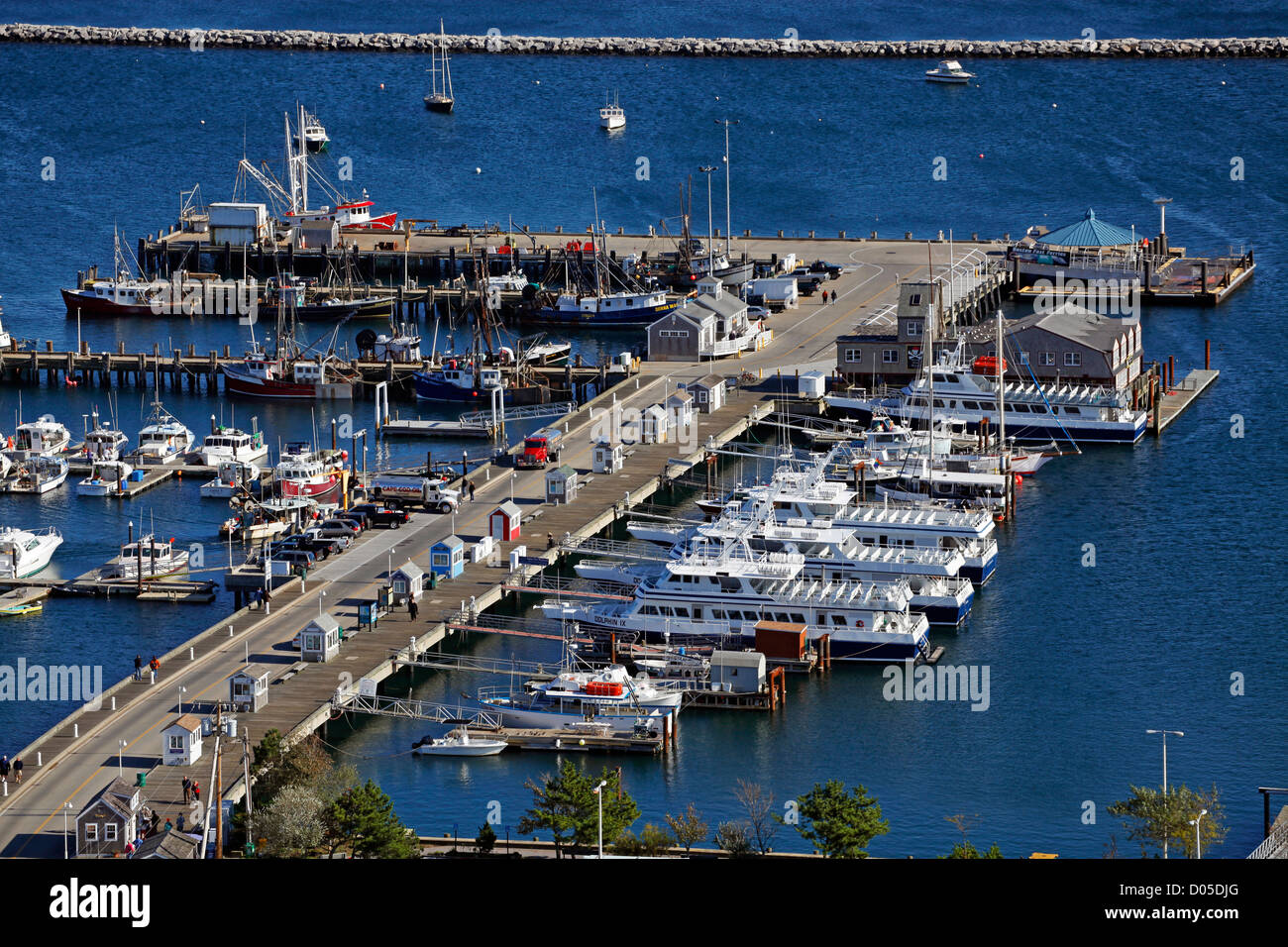 Provincetown Harbour, Cape Cod, Massachusetts, America Stock Photo - Alamy