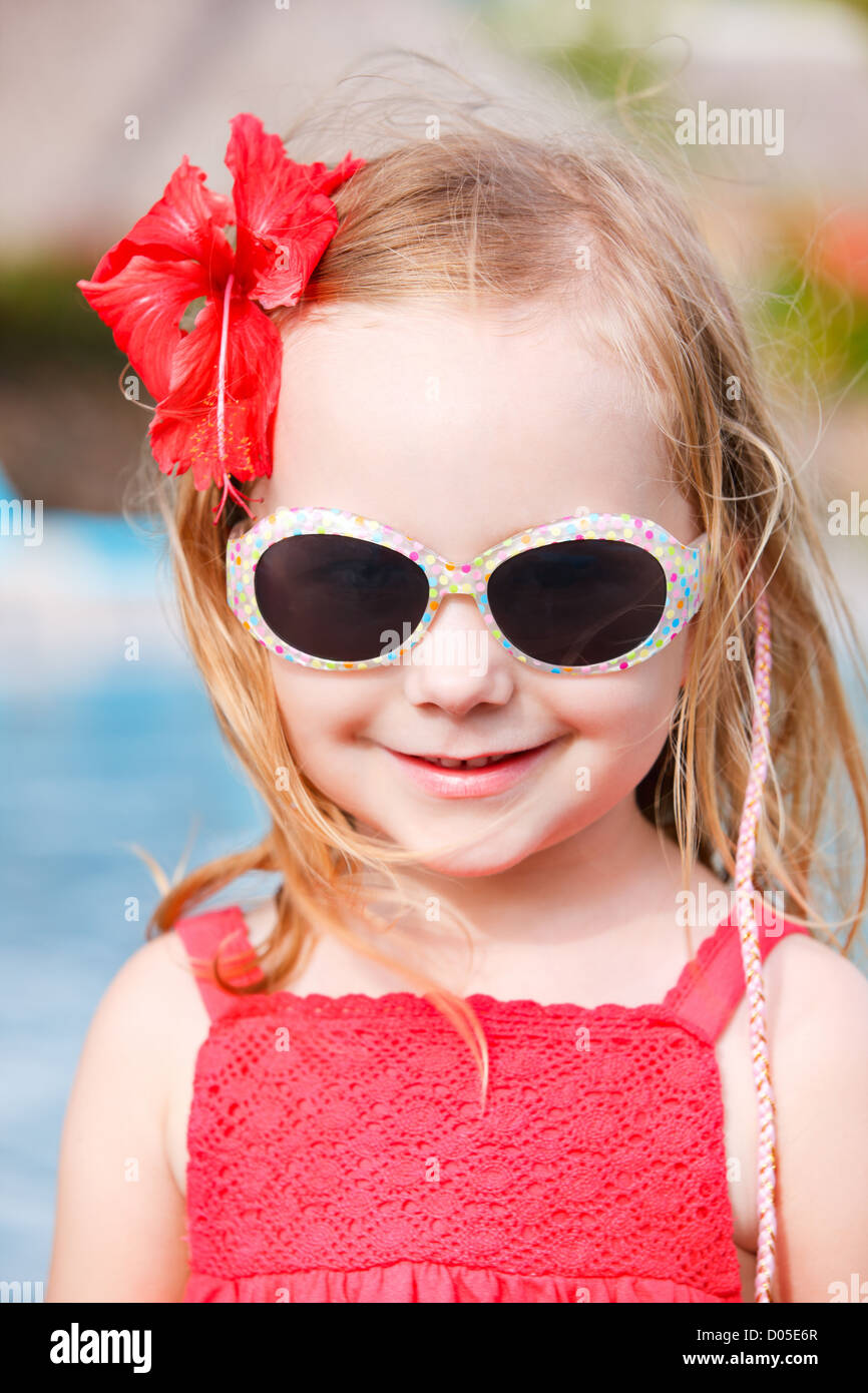 Adorable little girl portrait Stock Photo - Alamy