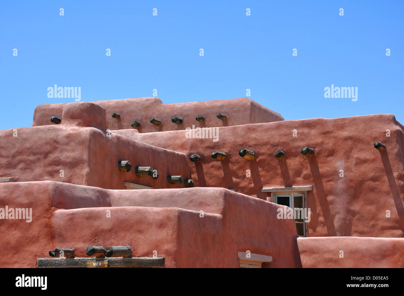 Adobe style house, Arizona, USA Stock Photo - Alamy