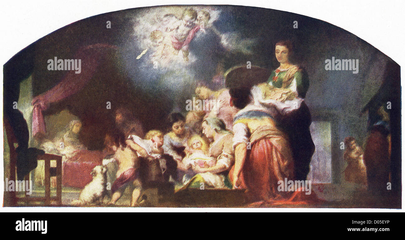 Nativity bethlehem painting hi-res stock photography and images - Alamy