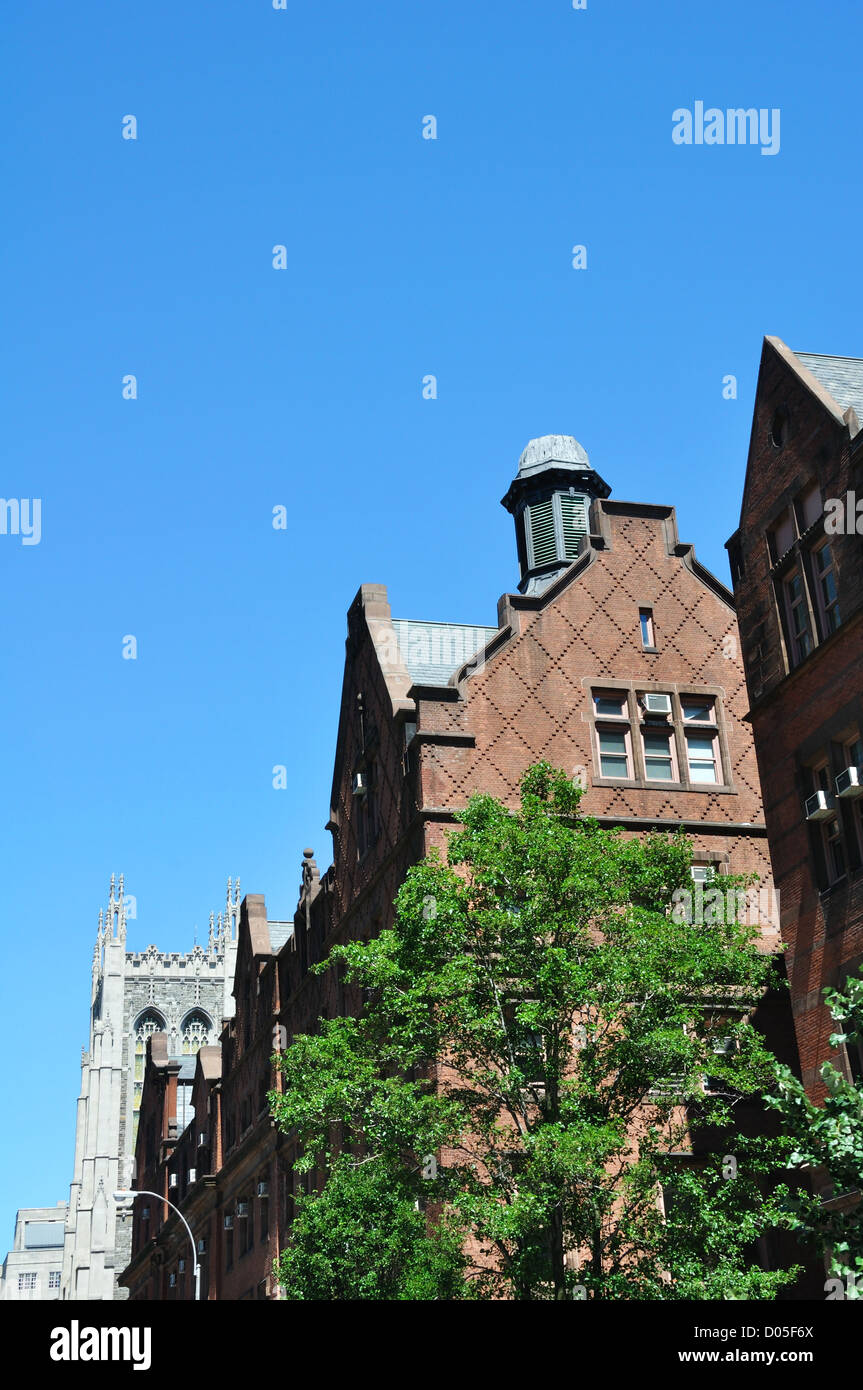 Old red brick buildings, New York City, USA Stock Photo - Alamy