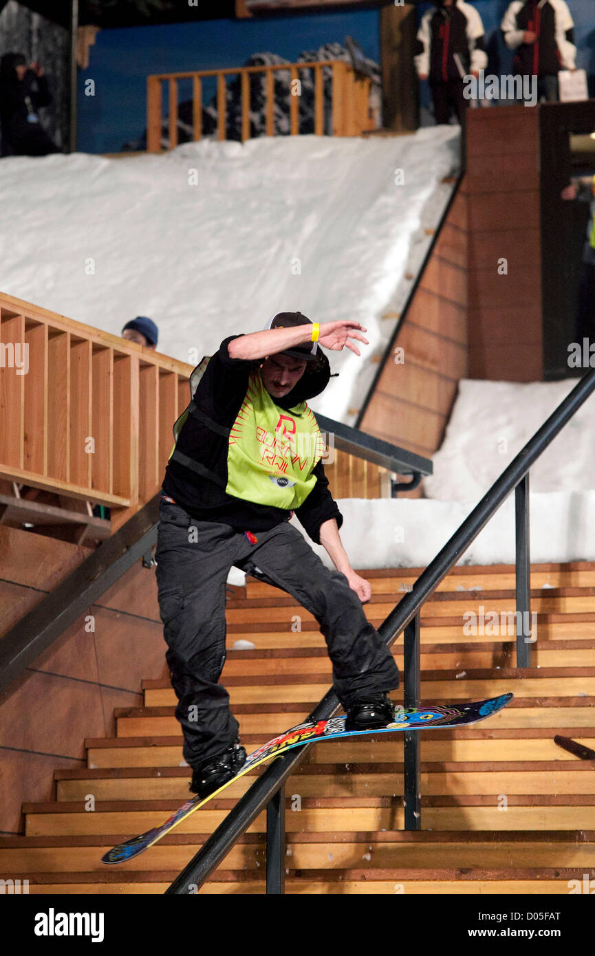 November 17, 2012, Tokyo, Japan - Forest Bailey, the first place,slides ...