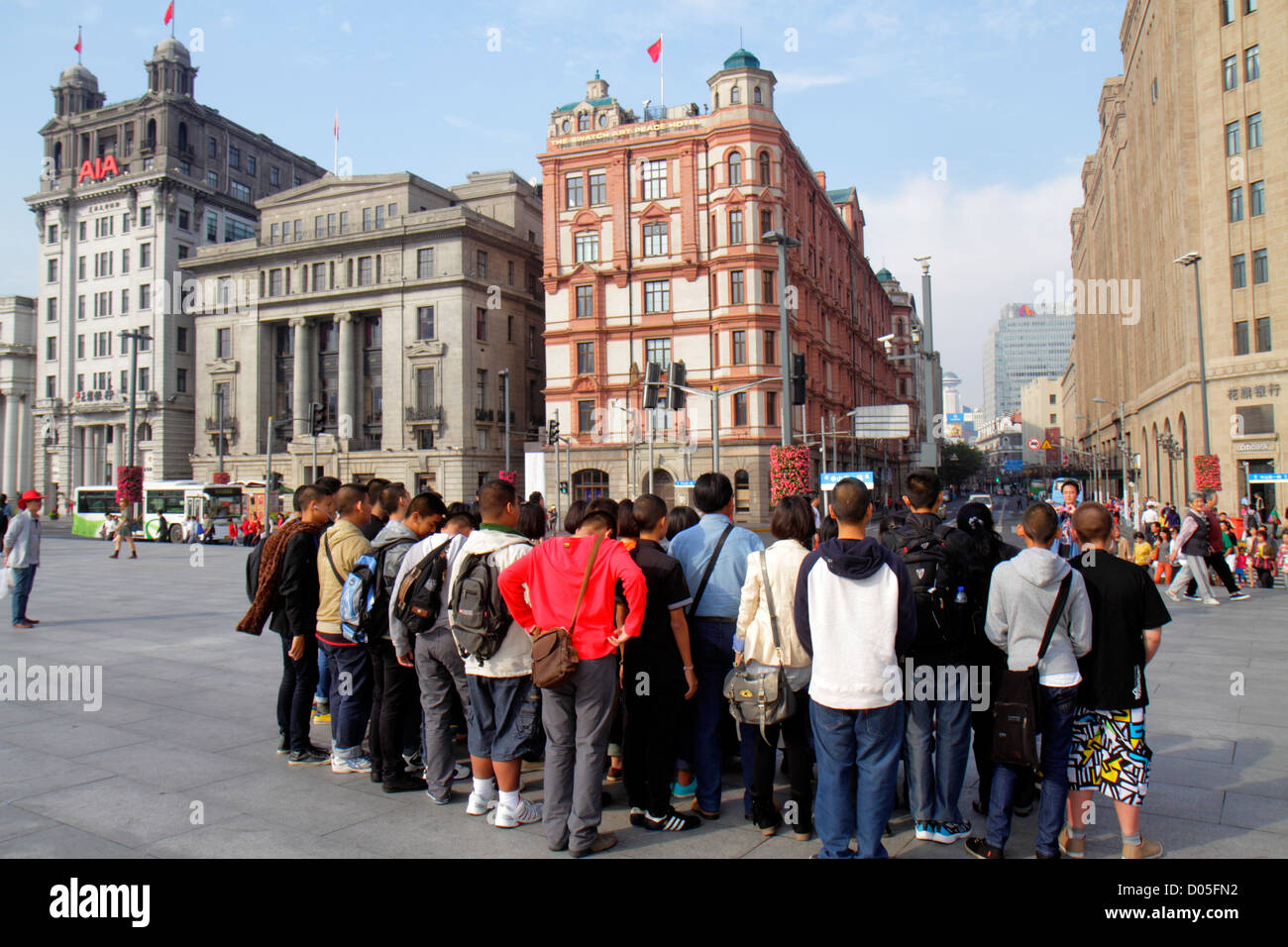 Kids children teen teens teenager teenagers skyline hi-res stock ...