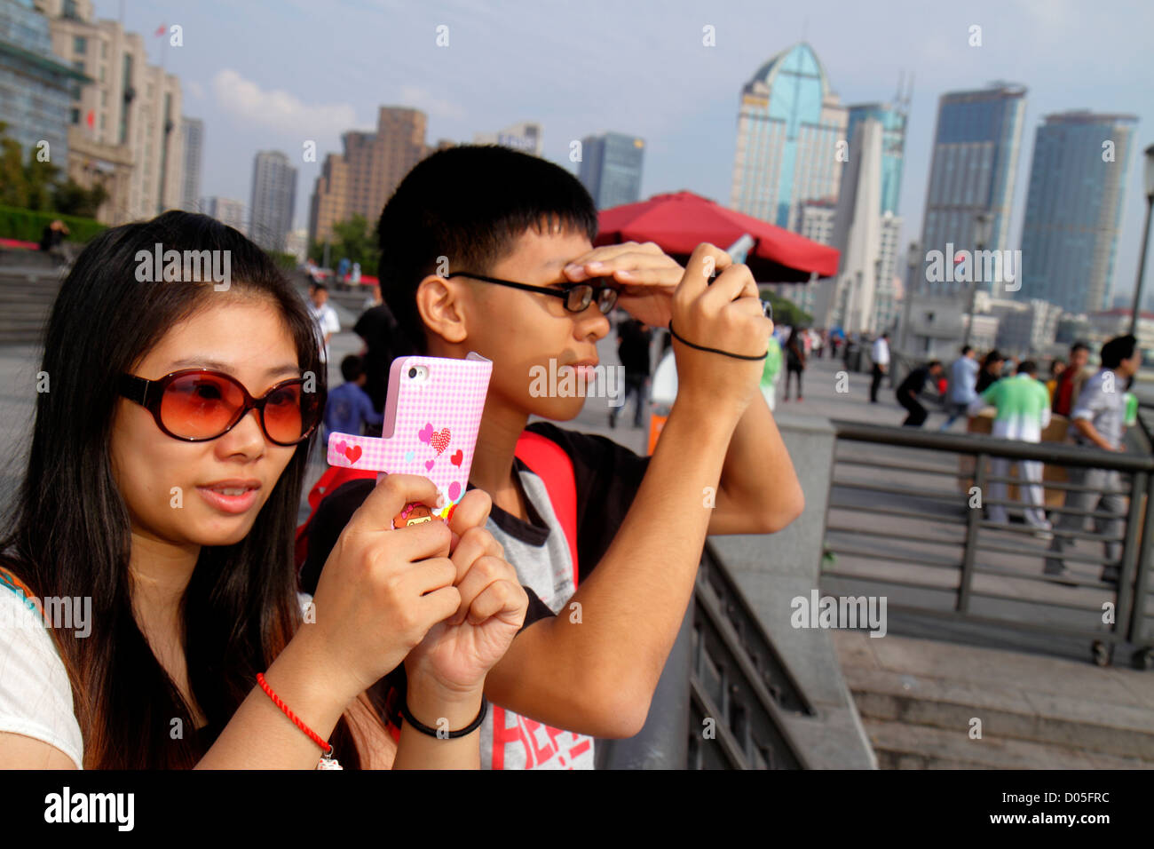 Shanghai China,Asia,Chinese,Oriental,Huangpu District,The Bund ...