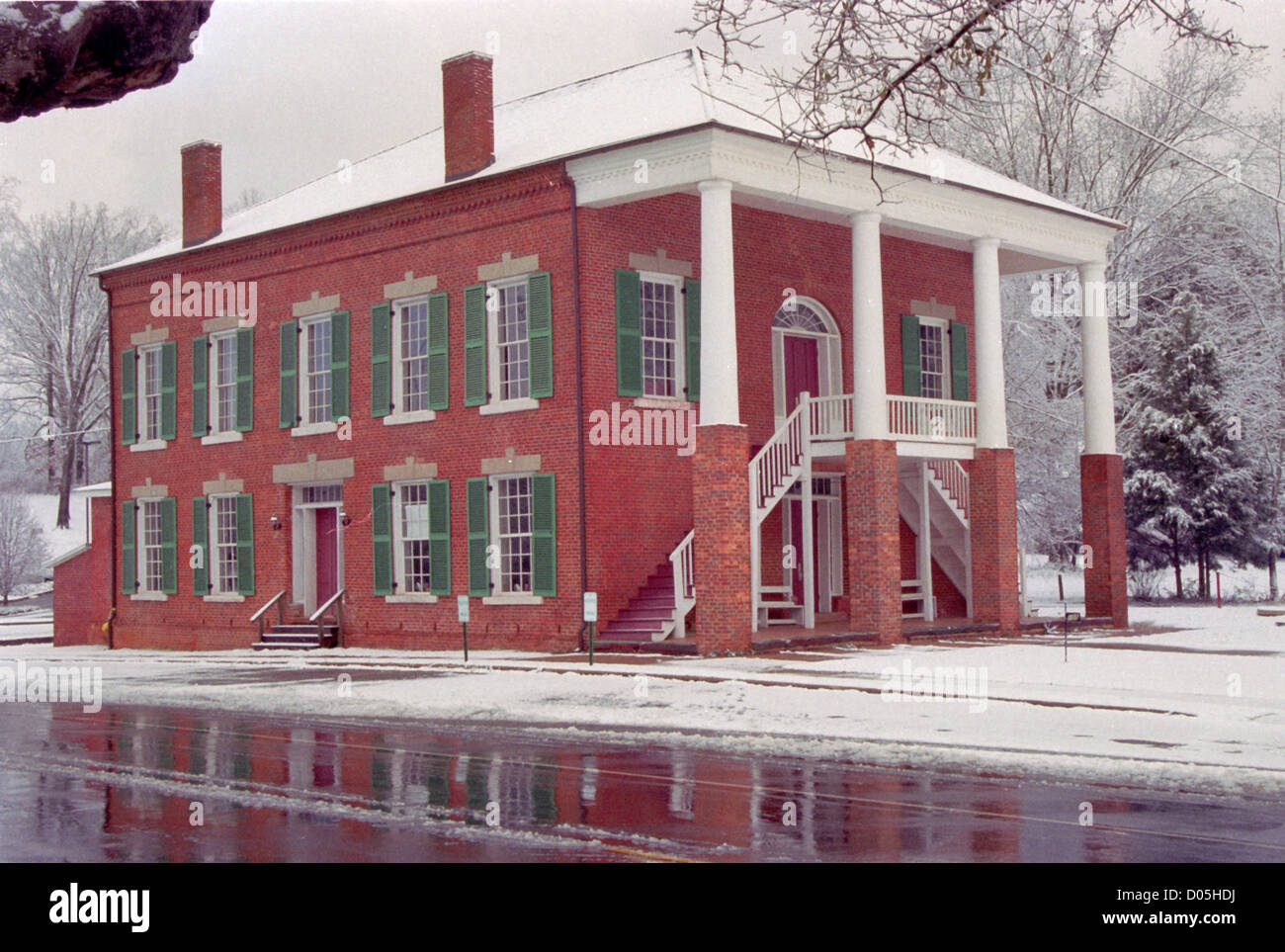 Banks County Courthouse circa 1863 Stock Photo - Alamy