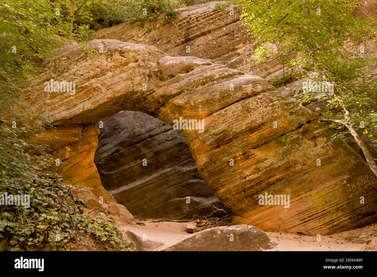 Hidden canyon arch hi-res stock photography and images - Alamy