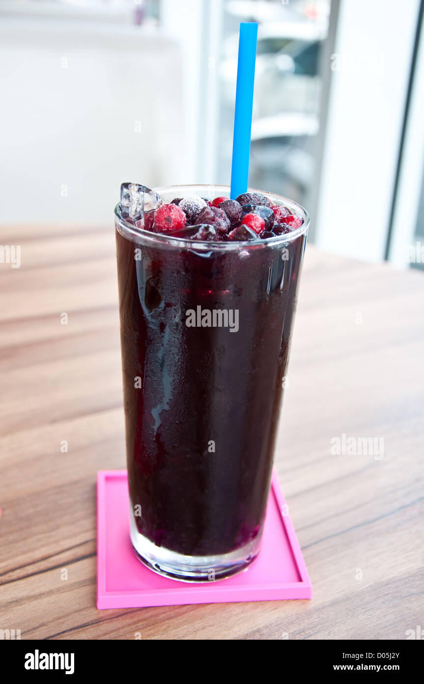 mulberry juice for healthy drink Stock Photo - Alamy