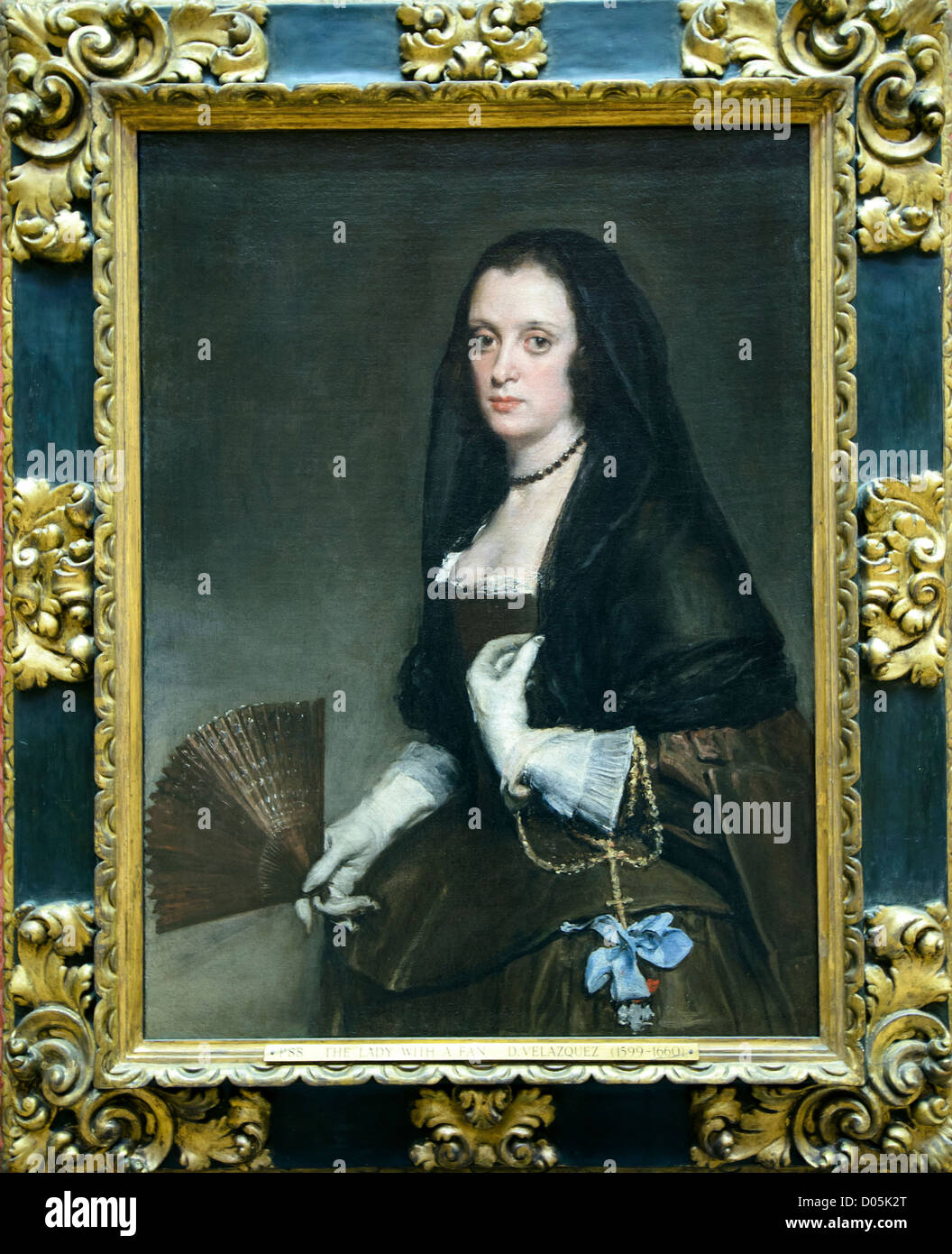 The lady with a fan by diego velazquez (1599 - 1660) - The Wallace ...