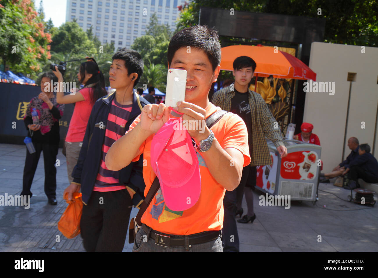 Shanghai China,Asia,Chinese,Oriental,Huangpu District,Nanjing Road ...