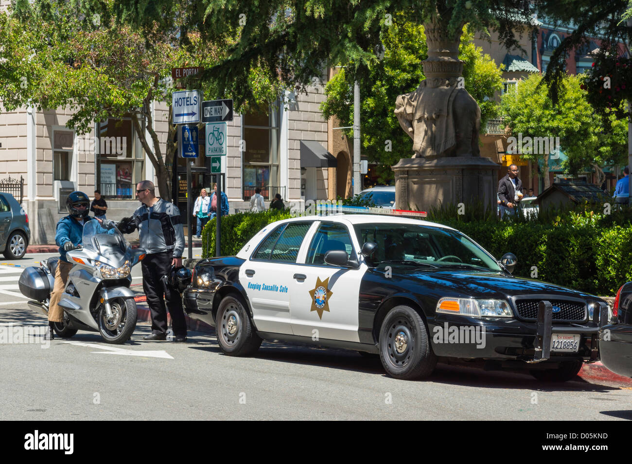 San Francisco - Sausalito district, north of the Golden Gate bridge ...