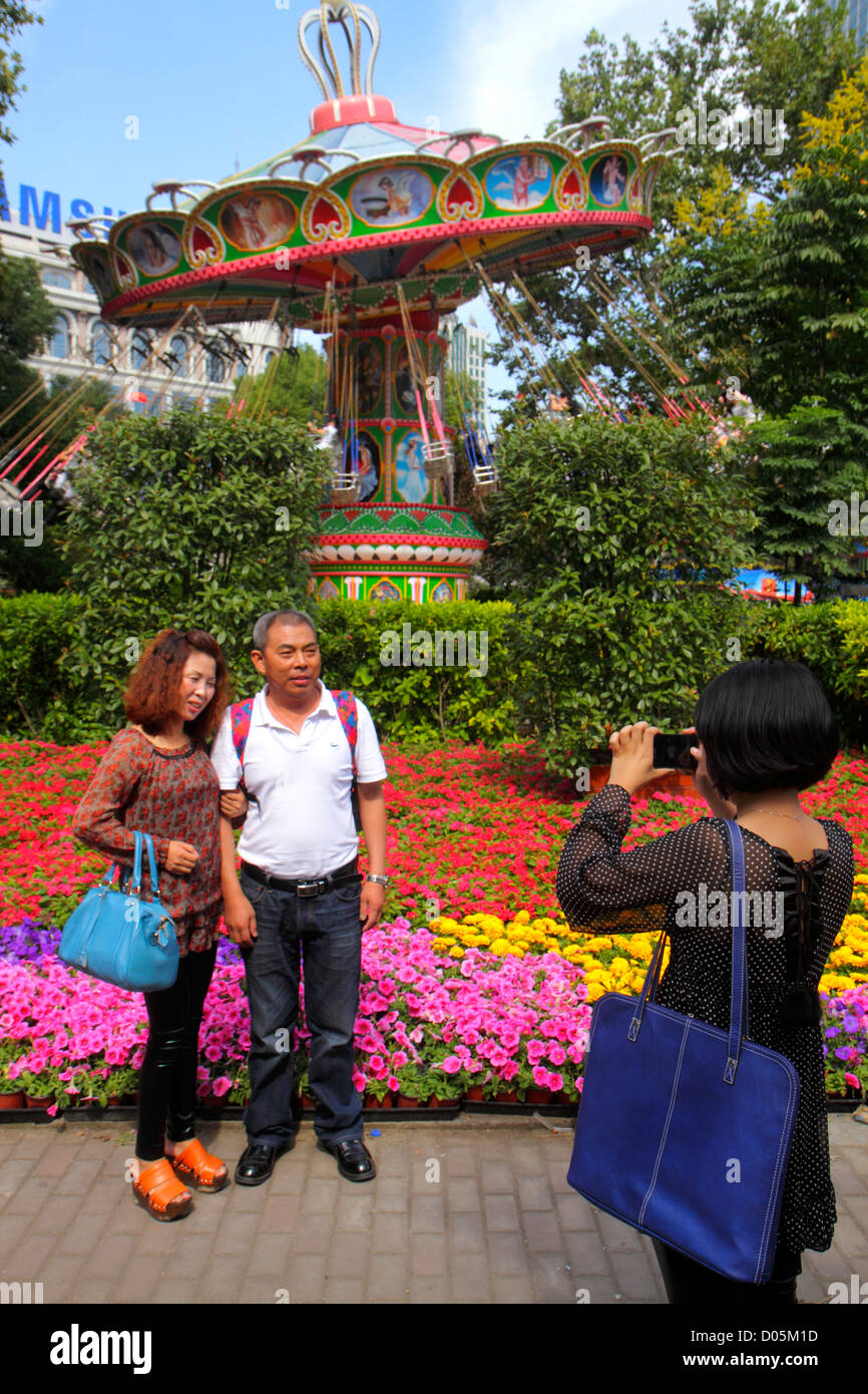 Shanghai China,Asia,Chinese,Oriental,Huangpu District,Nanjing Road ...