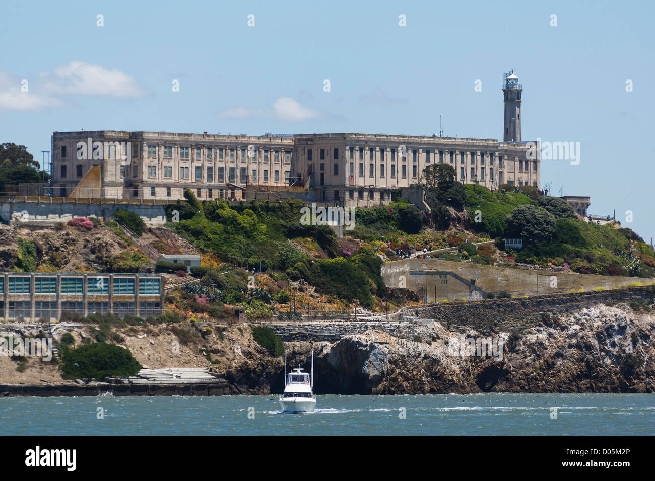 San Francisco - Alcatraz island and prison Stock Photo - Alamy