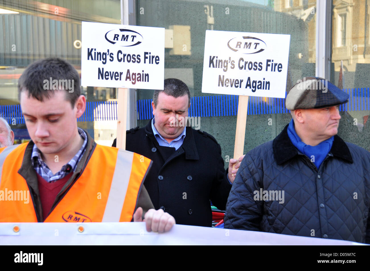 Kings Cross Station, London, UK. 18th November 2012. Bob Crow, General ...