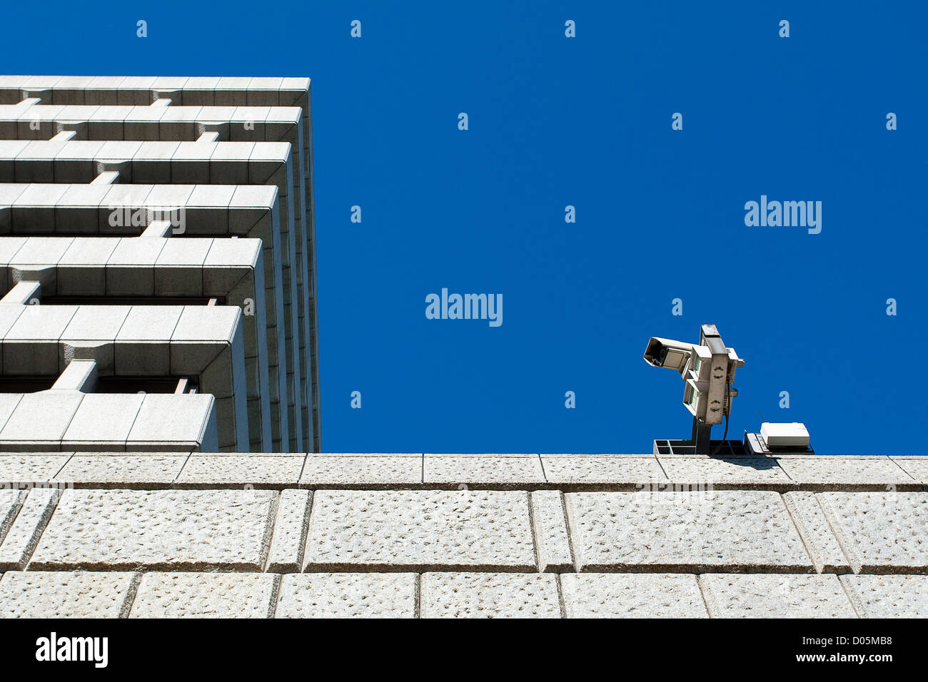 surveillance camera, Bank of Japan Stock Photo - Alamy