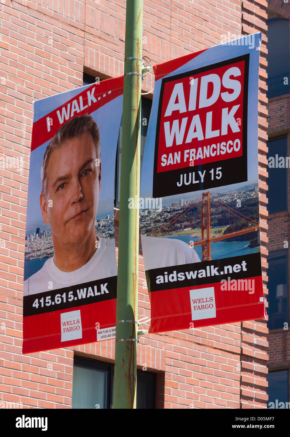 Aids walk posters hi-res stock photography and images - Alamy